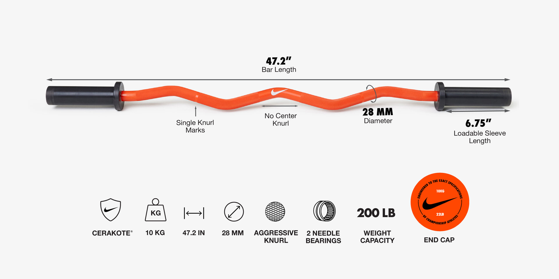 Nike Strength Shield Curl Bar – Nike Strength US