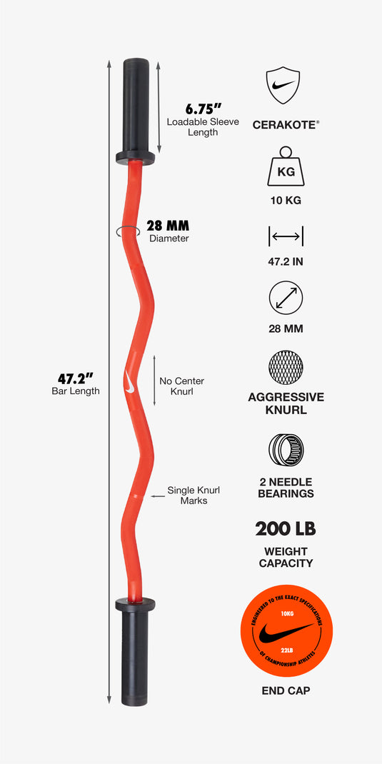 Nike Strength Shield Curl Bar – Nike Strength US