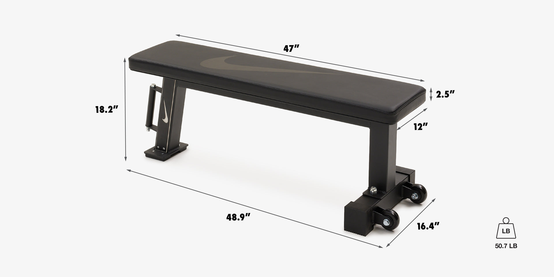 Nike Rolling Weight Bench – Nike Strength US