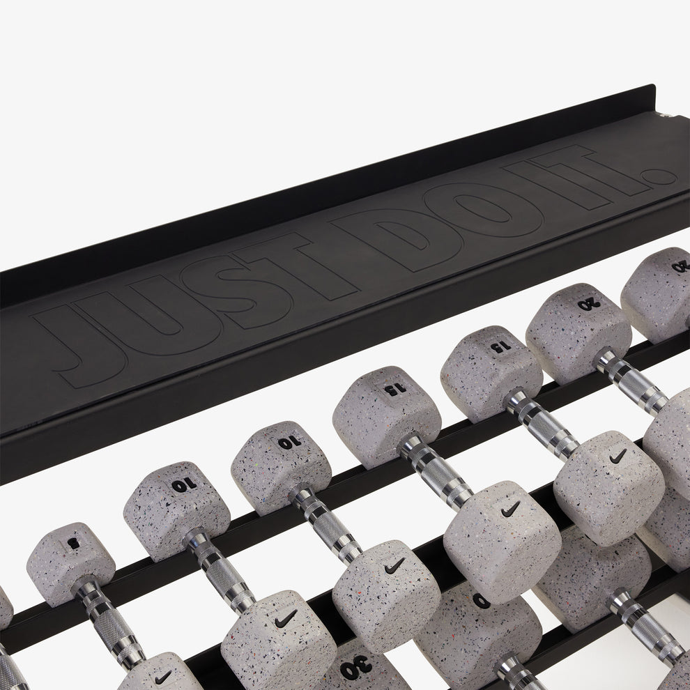 Nike Kettlebell & Dumbbell Storage Rack – Nike Strength US