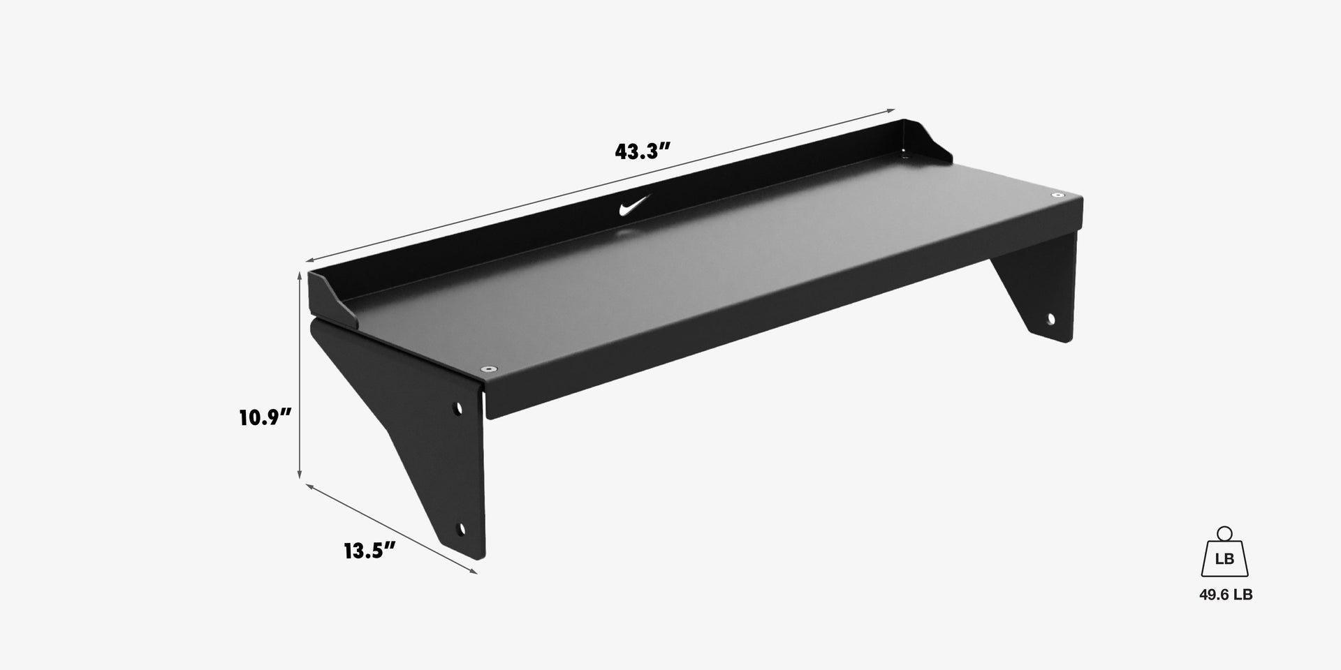 Nike Half Rack Flat Storage Shelf – Nike Strength US
